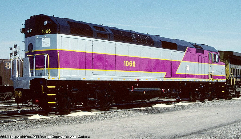 MBTA F-40PH-2C 1066